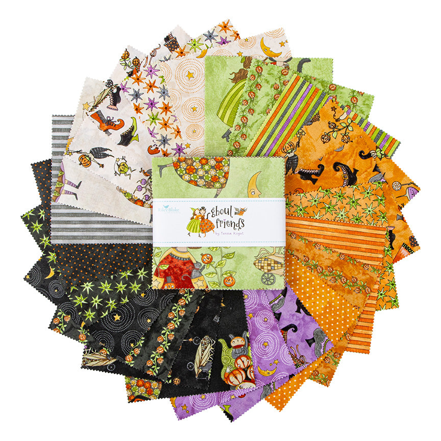 Ghoul Friends - 5" Stacker by Teresa Kogut – Happy Little Stitch Shop