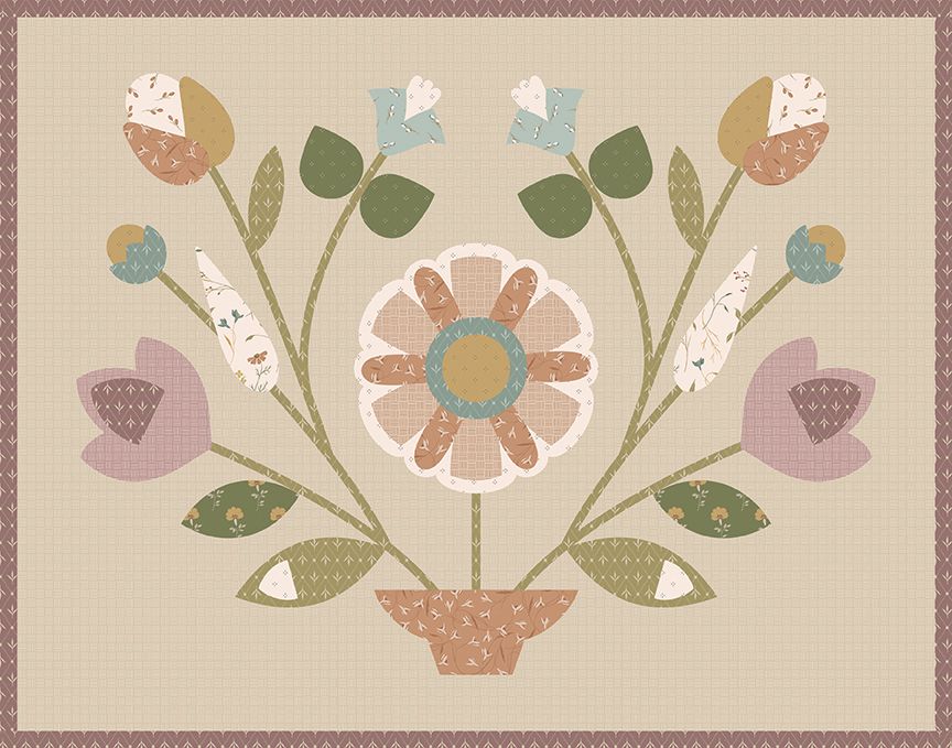 RESERVATION - Threads of Grace Appliqué Pillow by Kassidy Grace – Happy ...