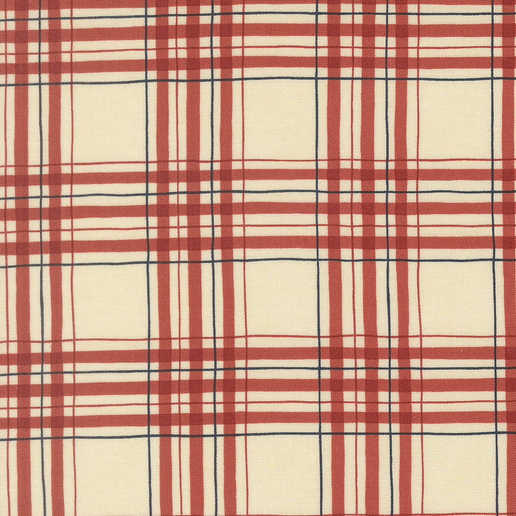 COMING SOON - America 250 Years Patriotic Plaid Parchment Red by Deb S ...