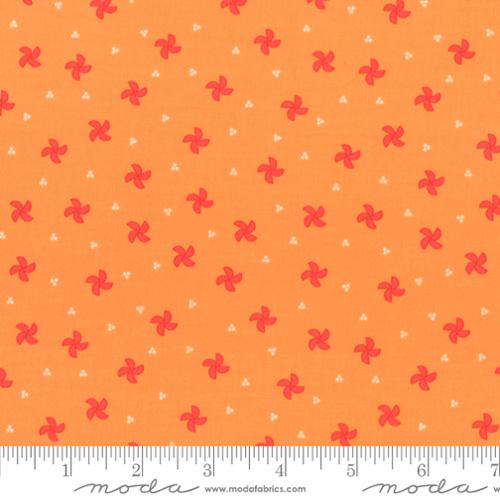 Laguna Sunrise Pinwheel Blenders Orange by Sherri and Chelsi – Happy ...