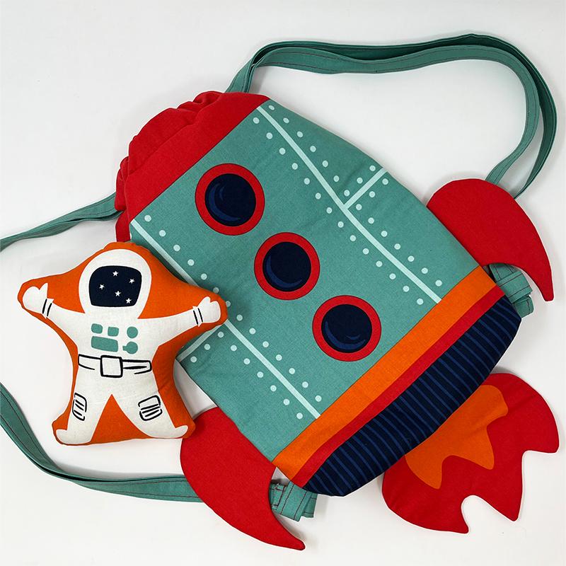 RESERVATION - 321 Blast Off Backpack Panel by Stacy Iest Hsu – Happy ...