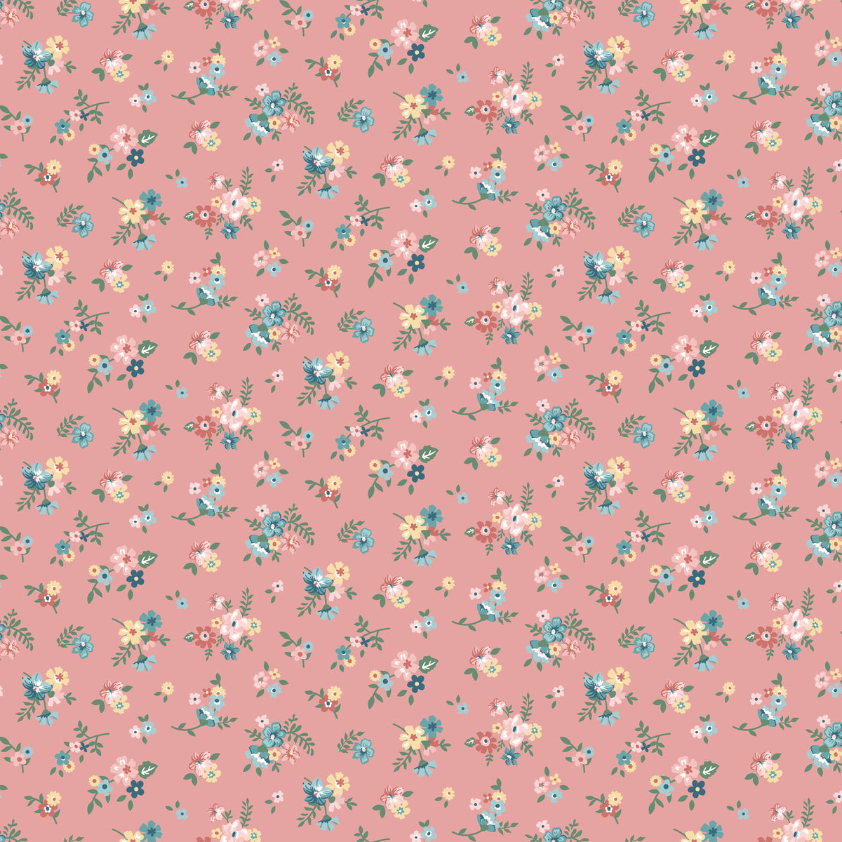 COMING SOON - Mary Catherine Ditsy Floral Mellow Rose by Amy Smart ...