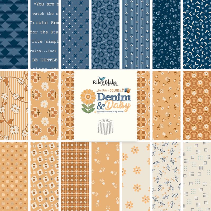RESERVATION - Denim and Daisy Fat Quarter Bundle by Lori Holt – Happy ...