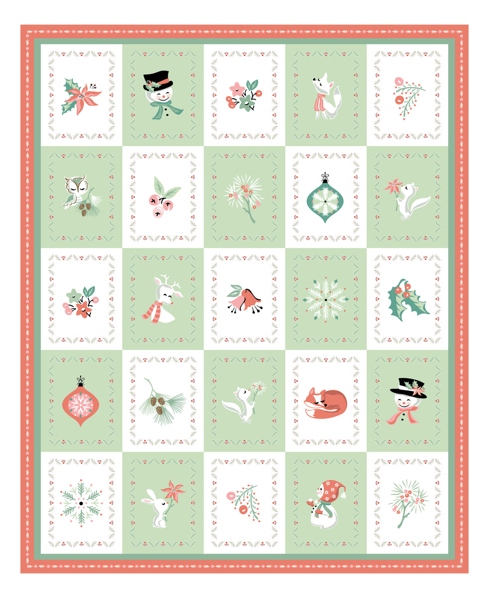 Frost and Flurry Panel by Sheri McCulley for Poppie Cotton – Happy ...