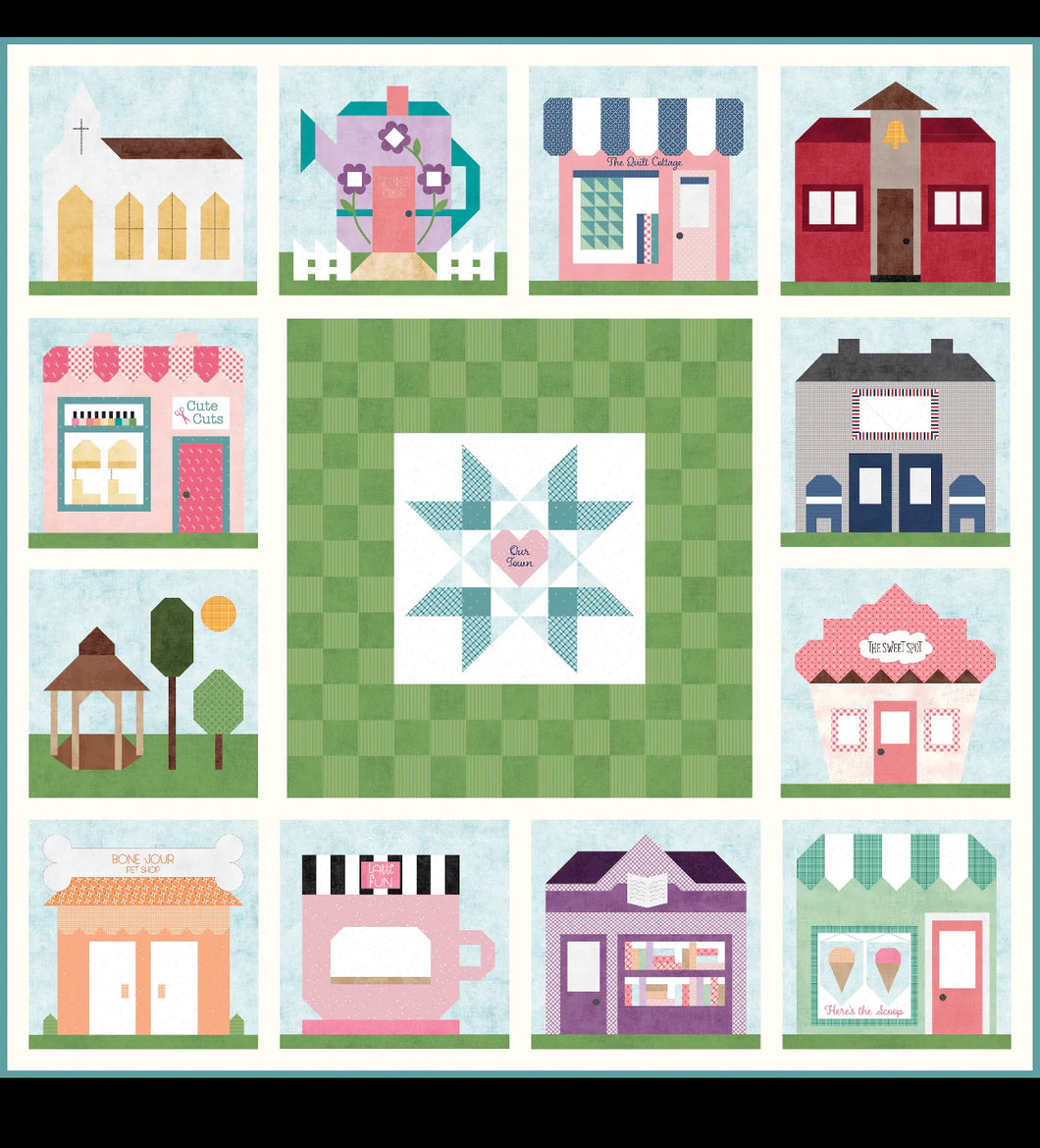 SUBSCRIBE & SAVE - Our Town Kit of the Month by Riley Blake Designs ...