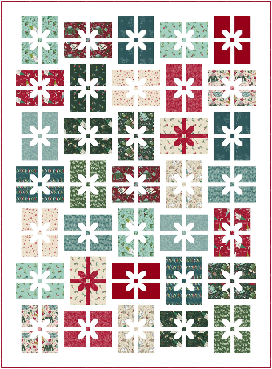 Cozy Wonderland Parcels in the Post EXCLUSIVE Quilt Kit by Fancy That ...