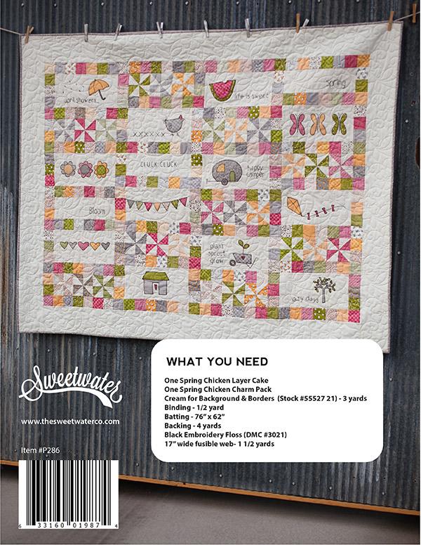 Hello Spring Quilt Pattern by Sweetwater – Happy Little Stitch Shop