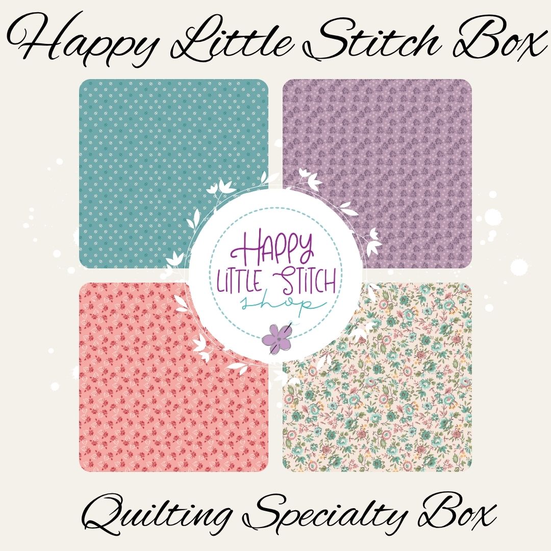 NEW! Happy Little Stitch Box - Piece and Plenty Tulips by Lori Holt ...