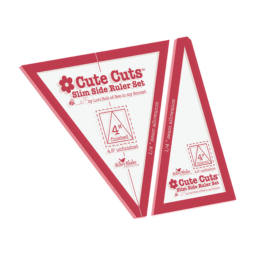 Cute Cuts Slim-Side Rulers by Lori Holt – Happy Little Stitch Shop