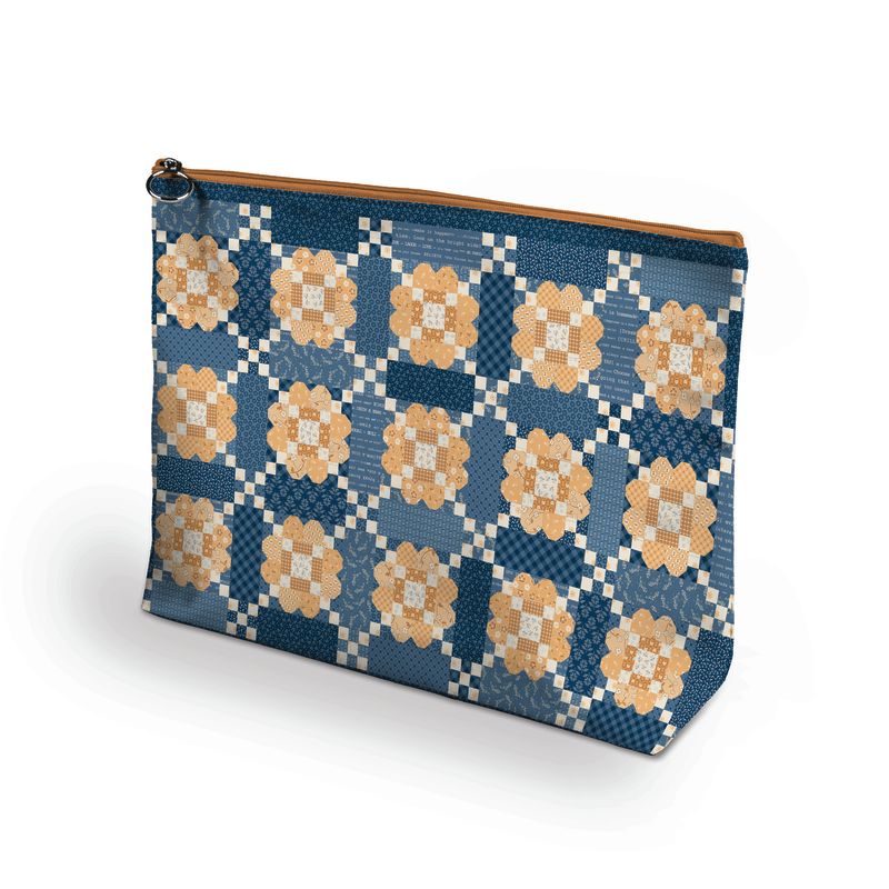 RESERVATION - Denim and Daisy Vinyl Project Bag by Lori Holt – Happy ...