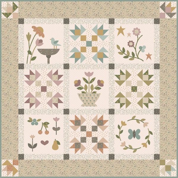 Threads of Grace Sampler and Sew Along Quilt Kit by Kassidy Grace ...