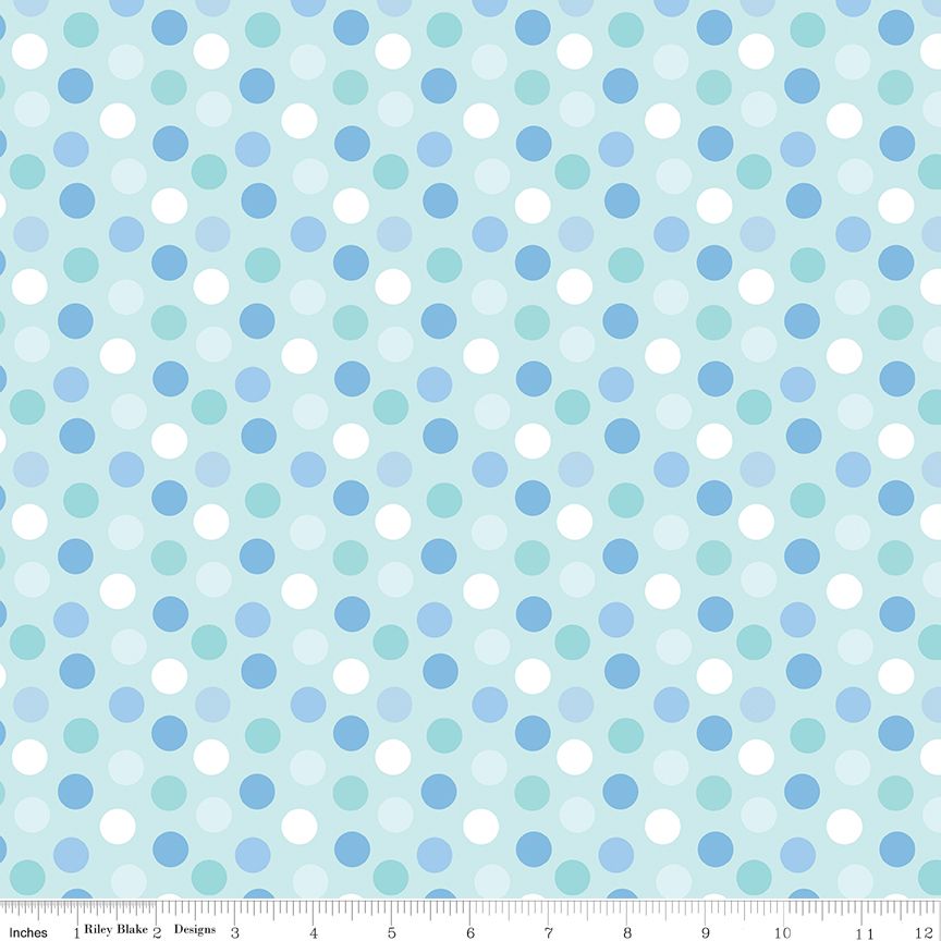 Special Delivery Dots Blue by Doodlebug Design Inc. – Happy Little ...
