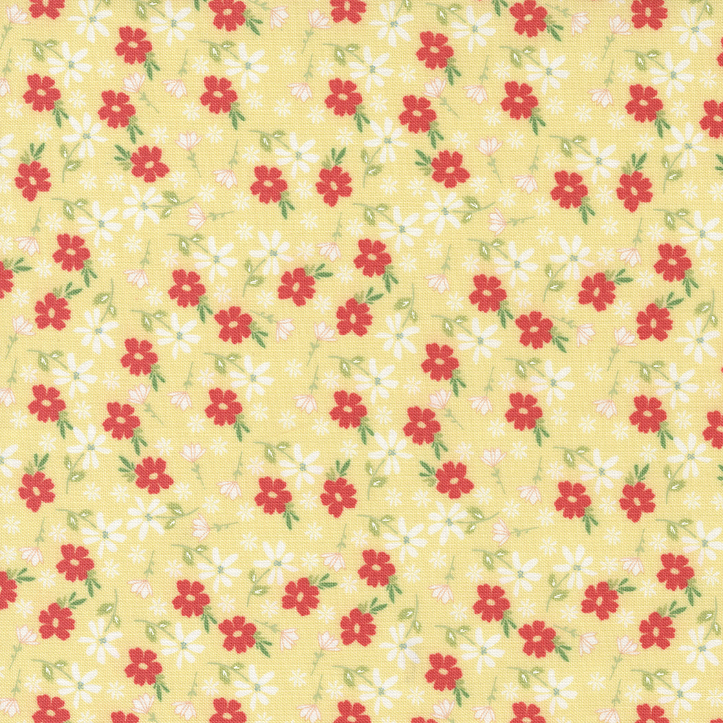 Emma - Blossom Sunny Yellow by Sherri and Chelsi – Happy Little Stitch Shop