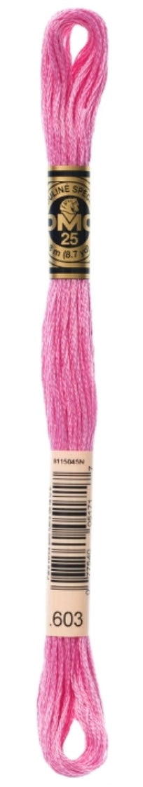 DMC Floss - 603 – Happy Little Stitch Shop