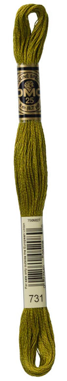 DMC Floss - 731 – Happy Little Stitch Shop