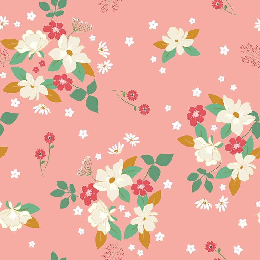 Sweet Acres - Main Apricot Blush by Beverly McCullough – Happy Little ...