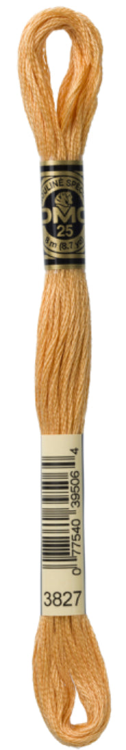 DMC Floss - 3827 – Happy Little Stitch Shop