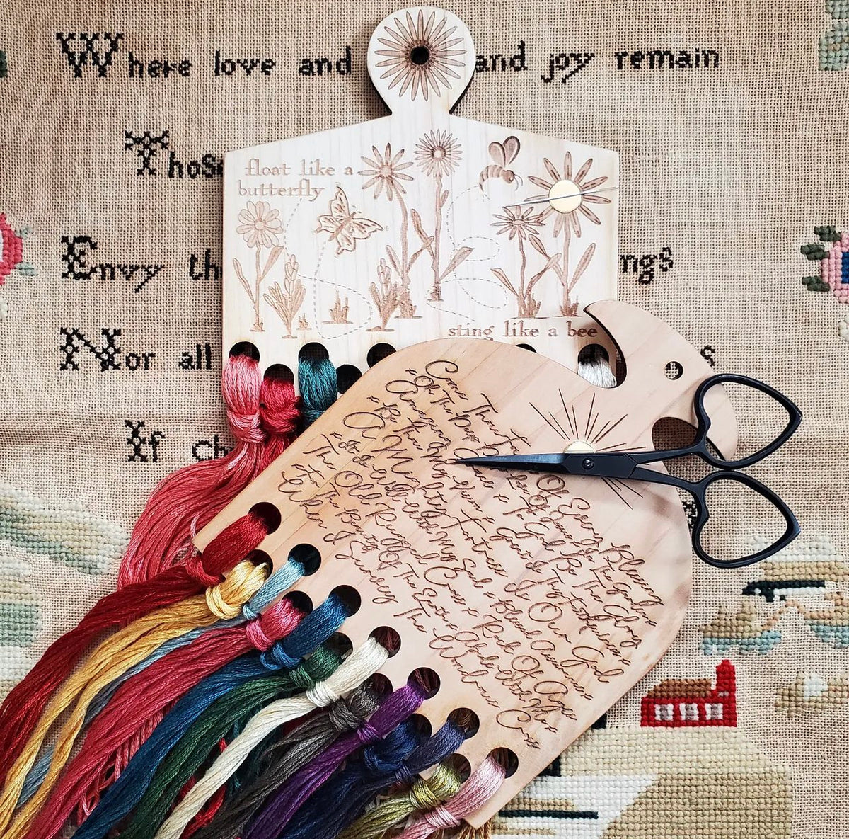 Thread Board - Float Like a Butterfly Sting Like a Bee by Heartstring ...