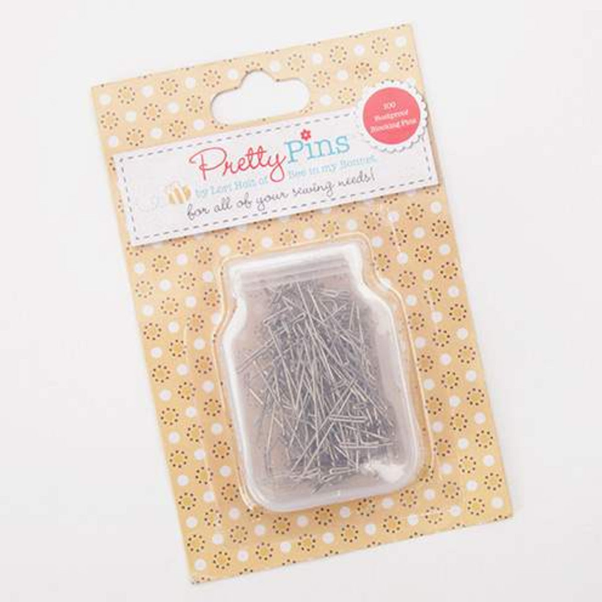 Pretty Pins - Rustproof Blocking Pretty T-Pins by Lori Holt – Happy ...